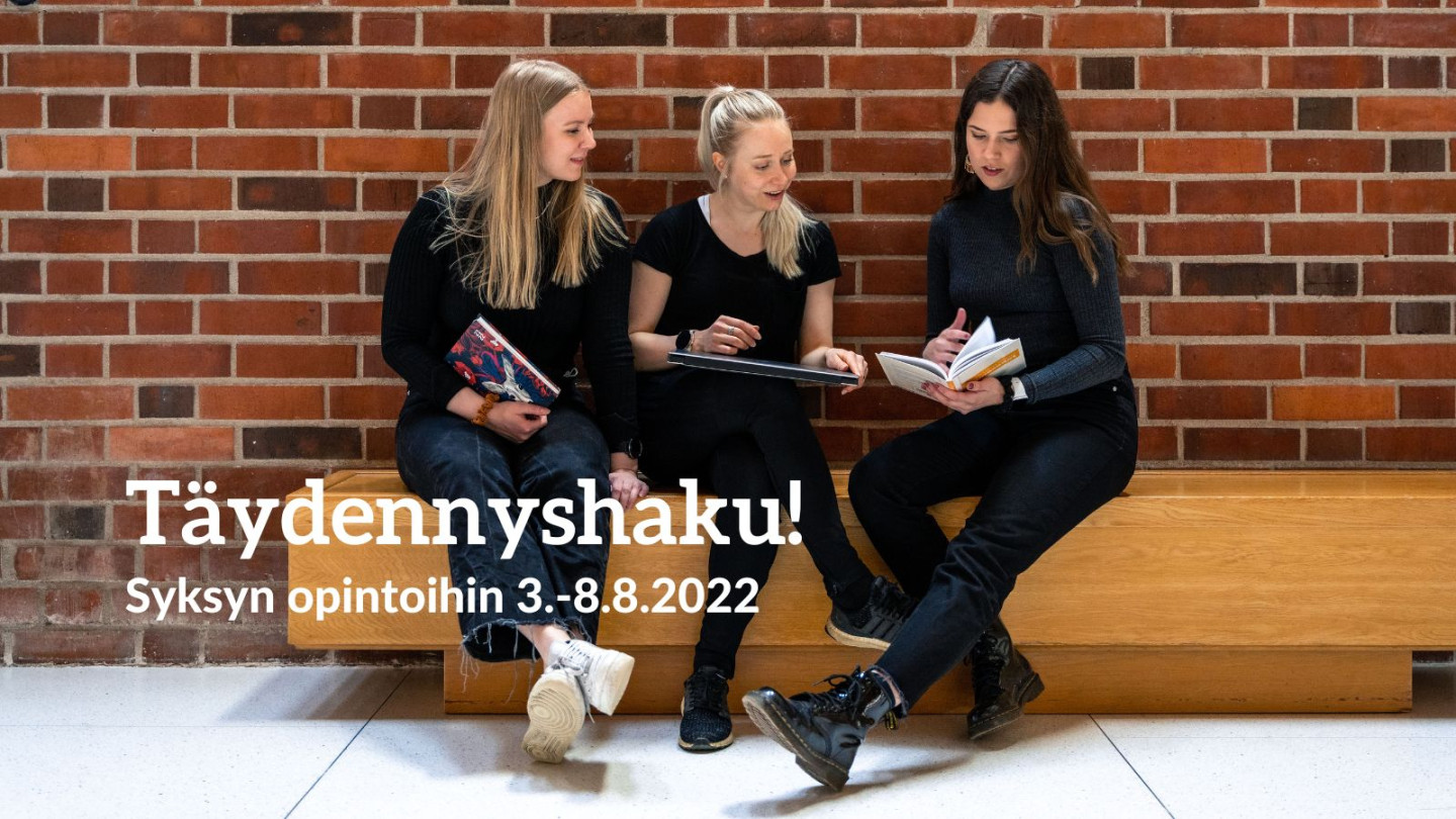 Jyväskylän yliopiston täydennyshaussa haettavana 89 opiskelupaikkaa ...