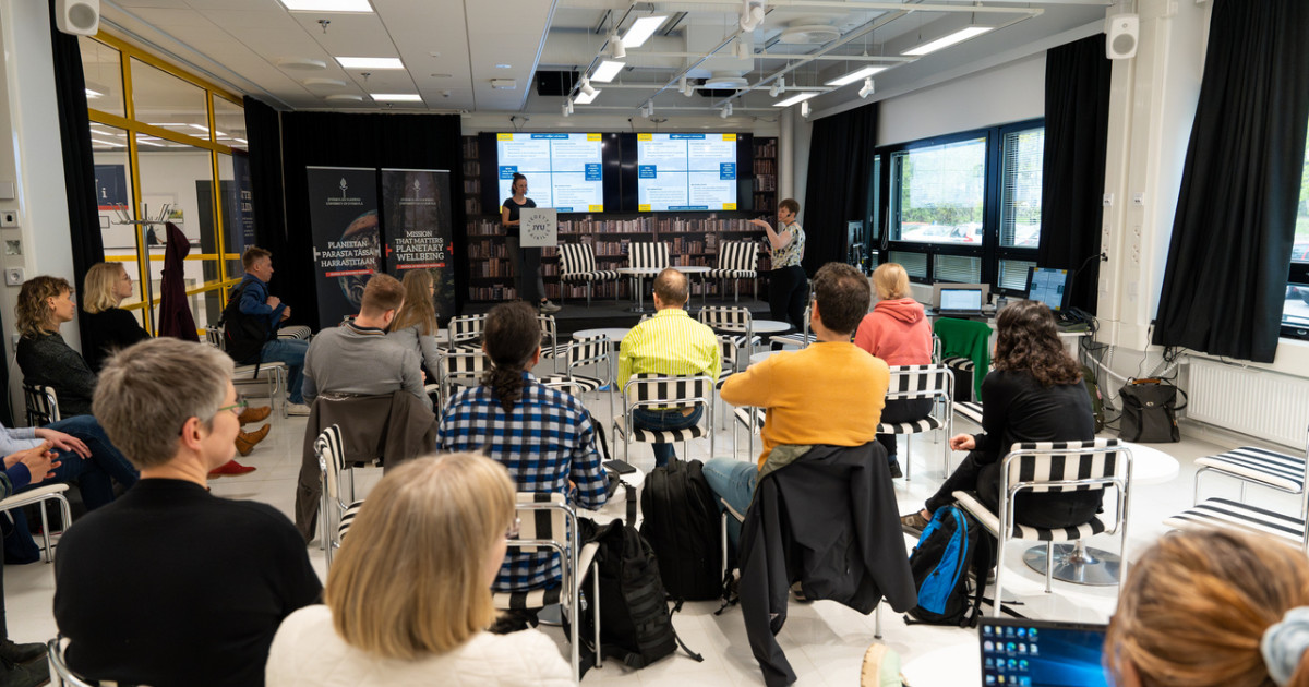 JYU.Wisdomin lounaskollokvio: Maa- ja vesiekosysteemien vuorovaikutus ...